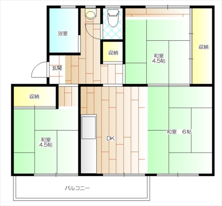 一般的な団地（間取り3DK）のリフォーム・リノベーションの内容をもうひとひねりするために。【完成室内動画あり】 | 厚木市・愛甲石田駅の賃貸売買不動産物件情報は有限会社なかじま商事にご相談下さい