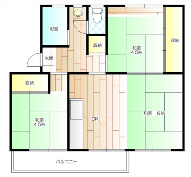 一般的な団地（間取り3DK）のリフォーム・リノベーションの内容をもうひとひねりするために。【完成室内動画あり】 | 厚木市・愛甲石田駅の賃貸売買不動産物件情報は有限会社なかじま商事にご相談下さい